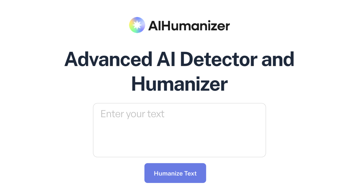 AI Humanizer - Free AI Text Humanizer, No Signup Required